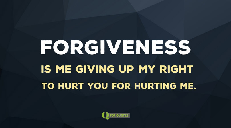 I Forgive Everyone