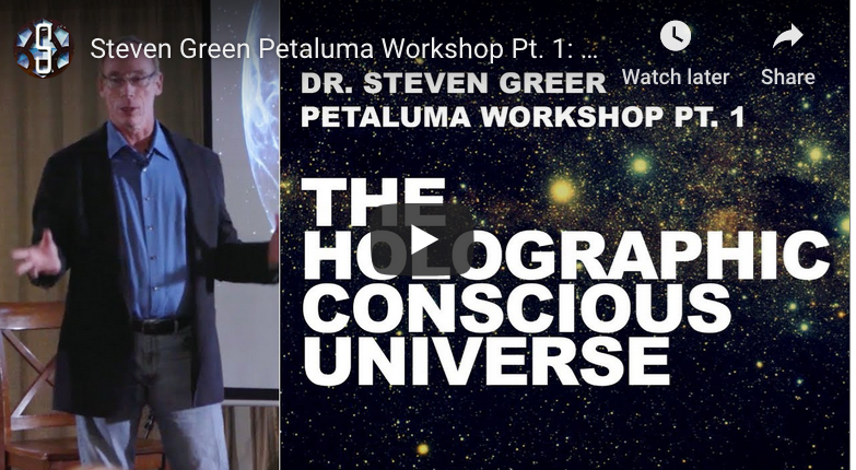 Dr. Steven Greer: The Holographic Conscious Universe