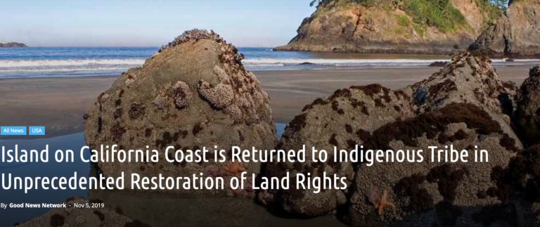 Island on California Coast is Returned to Indigenous Tribe in ...