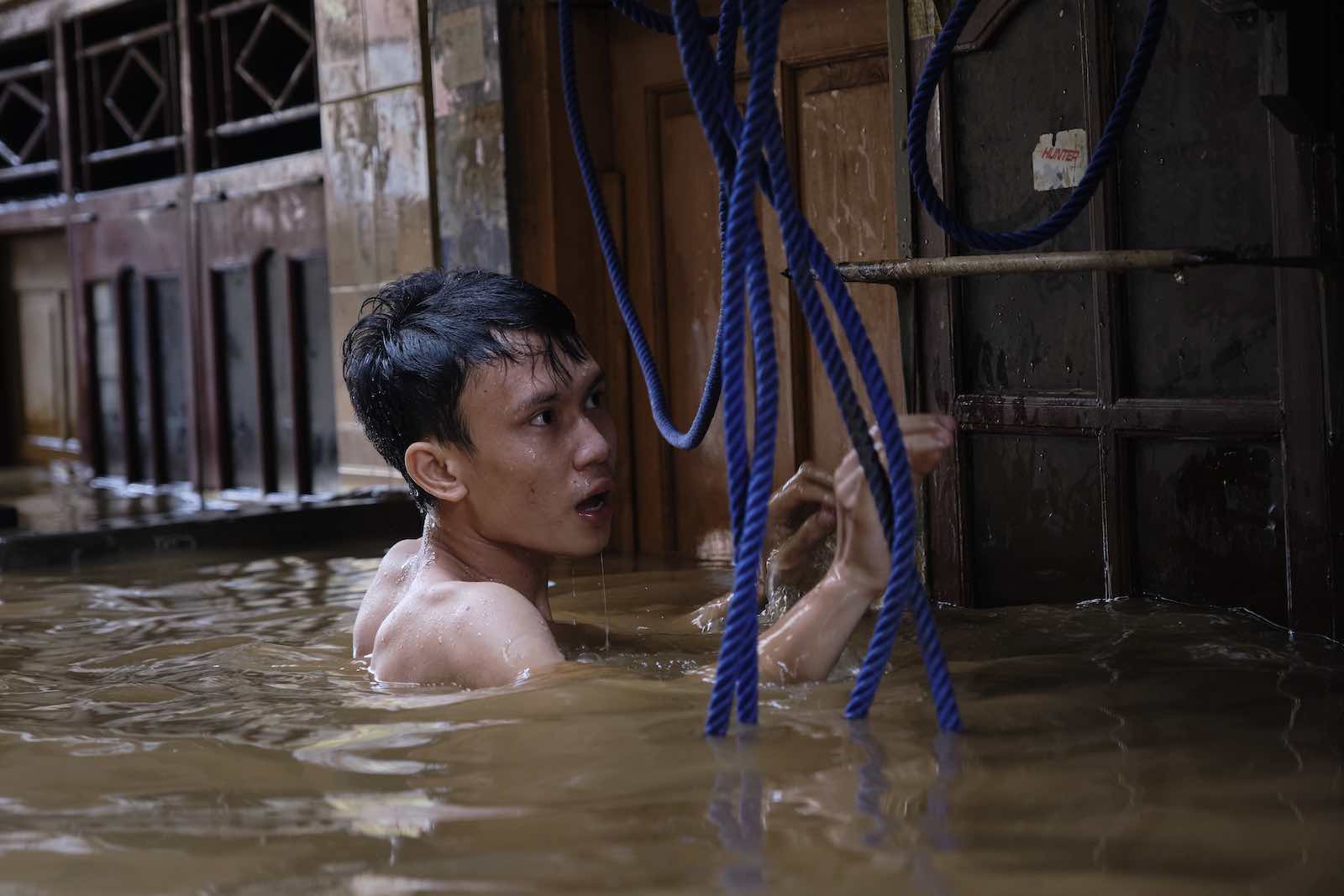 Jakarta is Flooding and Its Governor is Sinking