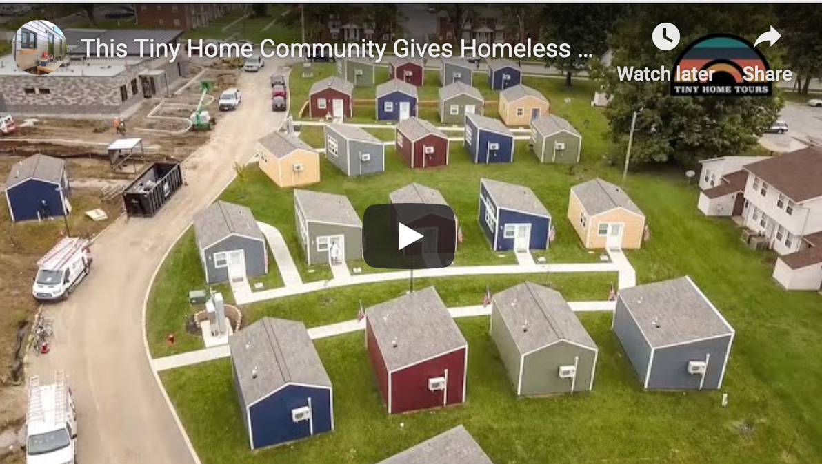 This Tiny Home Community Gives Homeless Veterans a Chance – Working to ...