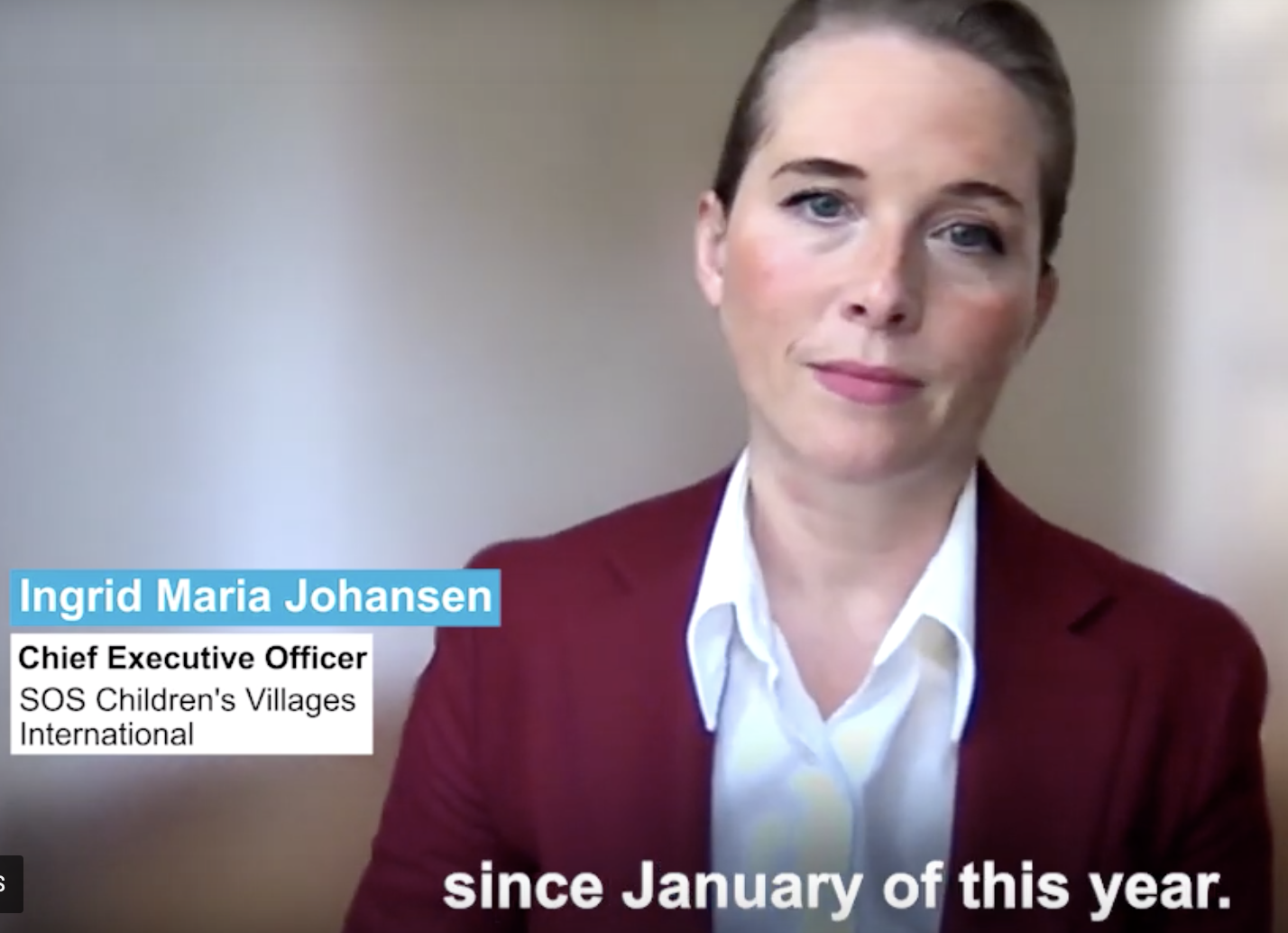 Apology from International CEO, SOS Children’s Villages, Ingrid Maria ...