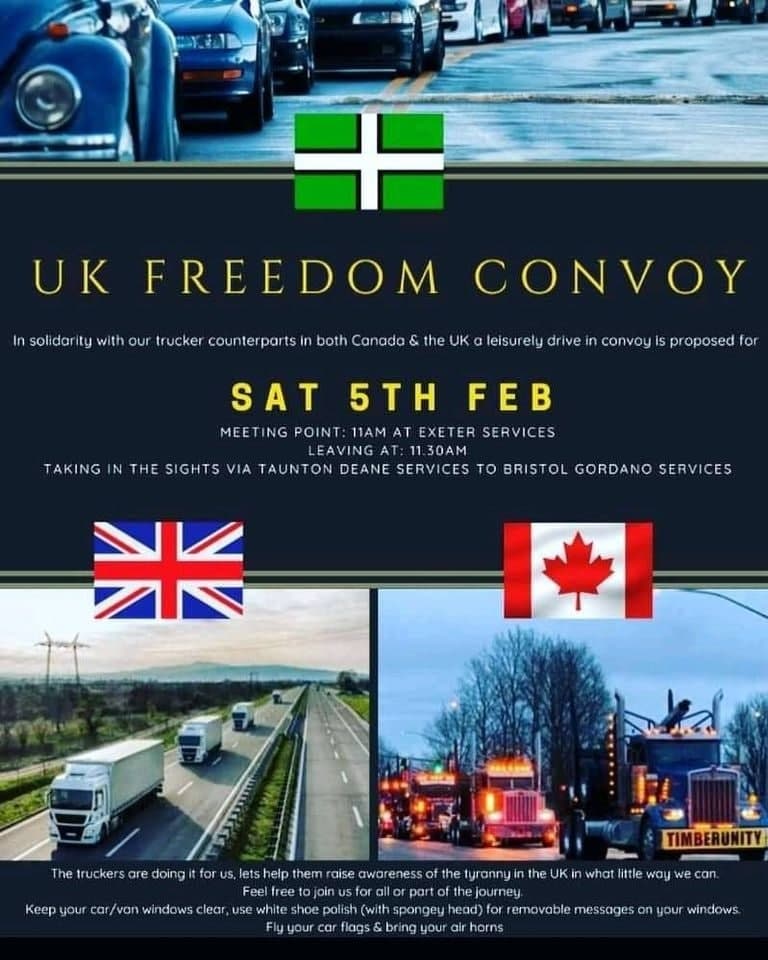 World Freedom Convoys – Feb. 5 – 2