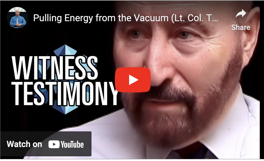 Col. Tom Bearden: Pulling Energy from the Vacuum