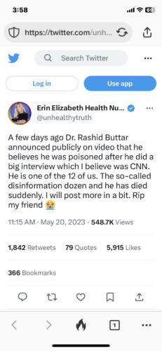 Dr. Rashid Buttar, 1966-2023