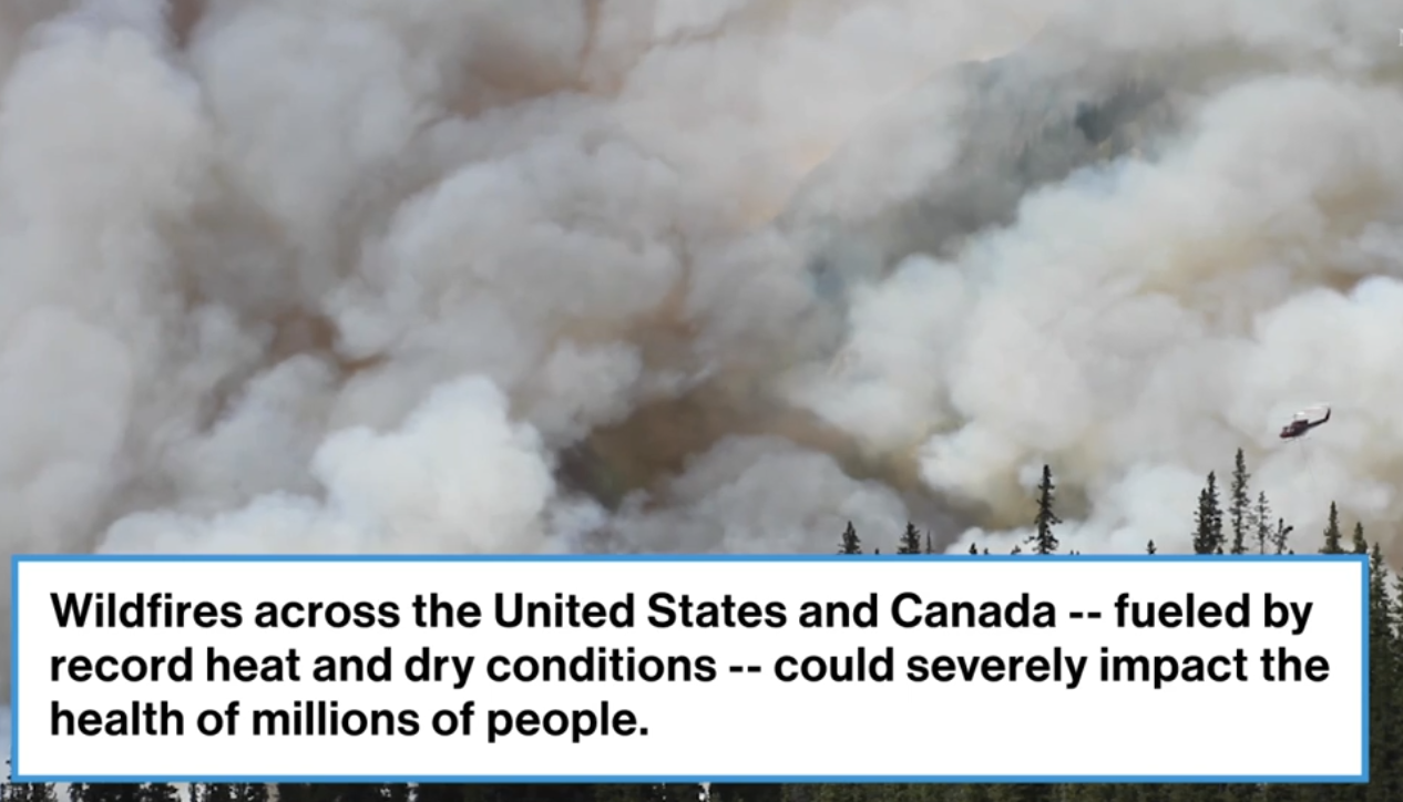 Please Send Love to Wildfires in Canada & the Smoke-Filled Areas