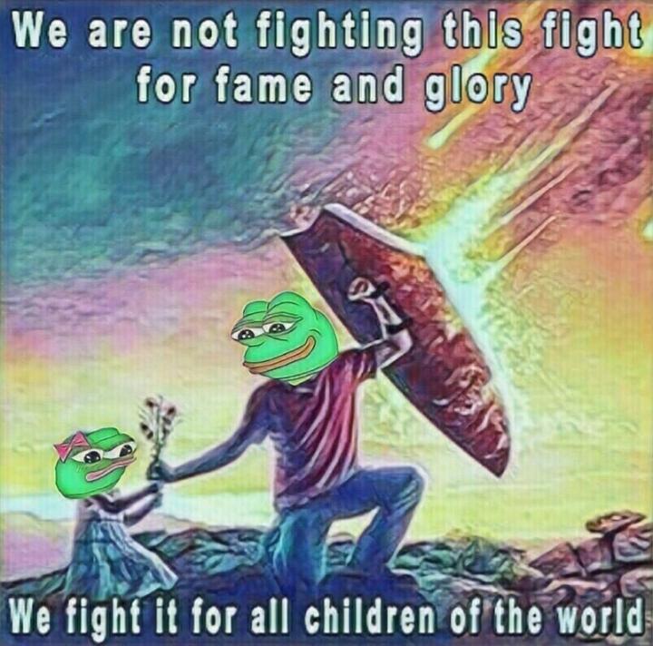 A Word for 2024 from Pepe the Frog ~ Be Strong and of Good Courage (w ...