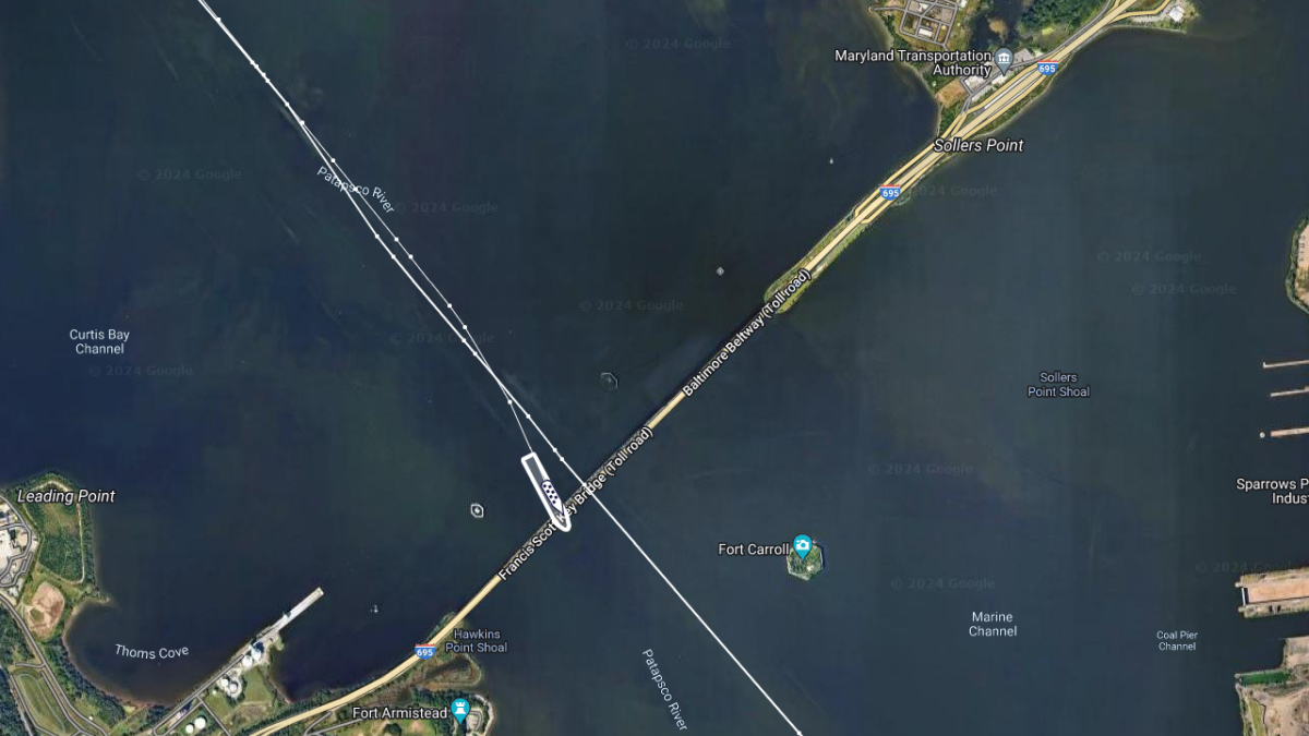 Ship Strike Collapses Bridge in Baltimore, Maryland