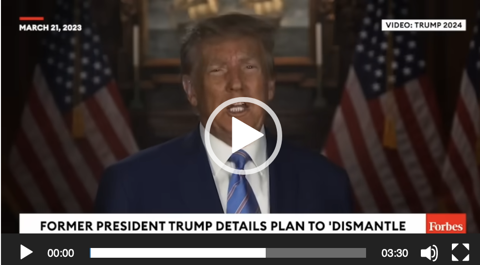 President Trump’s Ten Steps to Dismantling the Deep State