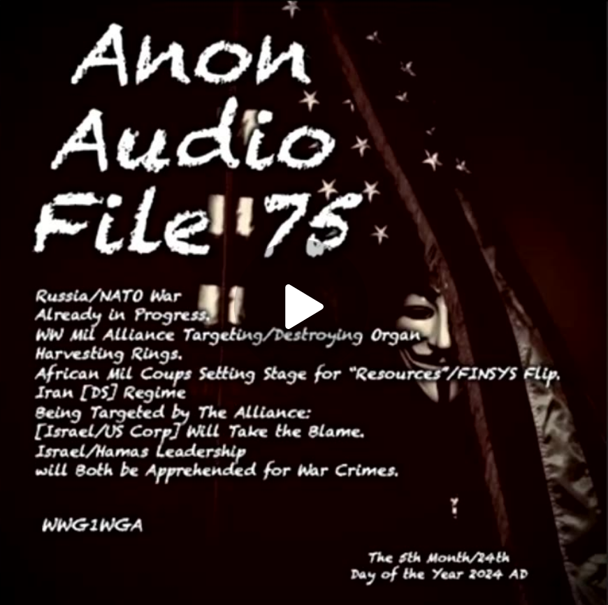 SG Anon ~ Audio File #75, May 24, 2024