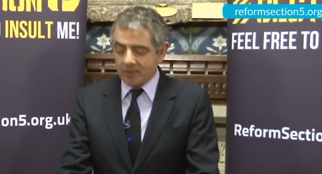 Rowan Atkinson (Mr. Bean) on the Vital Importance of Free Speech