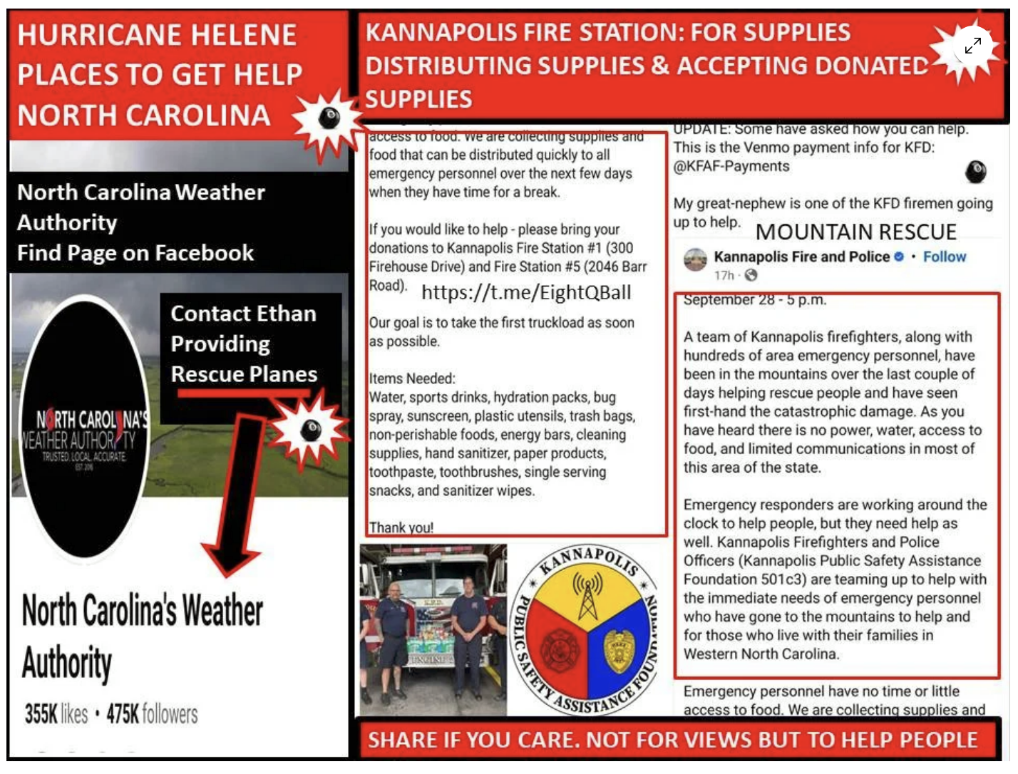 Disaster Capitalism in North Carolina (Help and Relief Info Below)