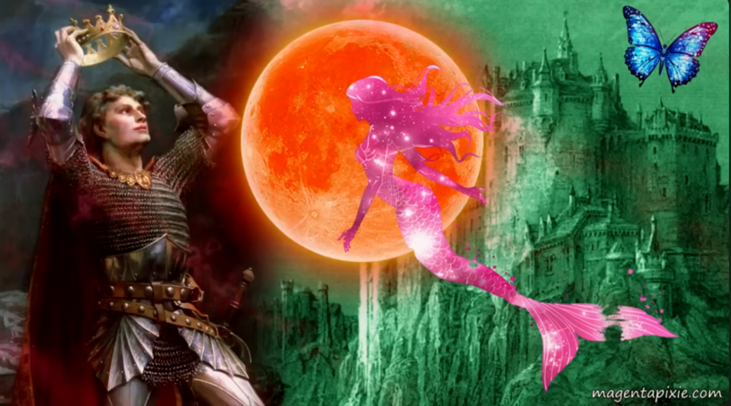 Magenta Pixie and the Nine ~ Flame Catalysts at Full Ruby Rose Moon Total Lunar Eclipse, March ...